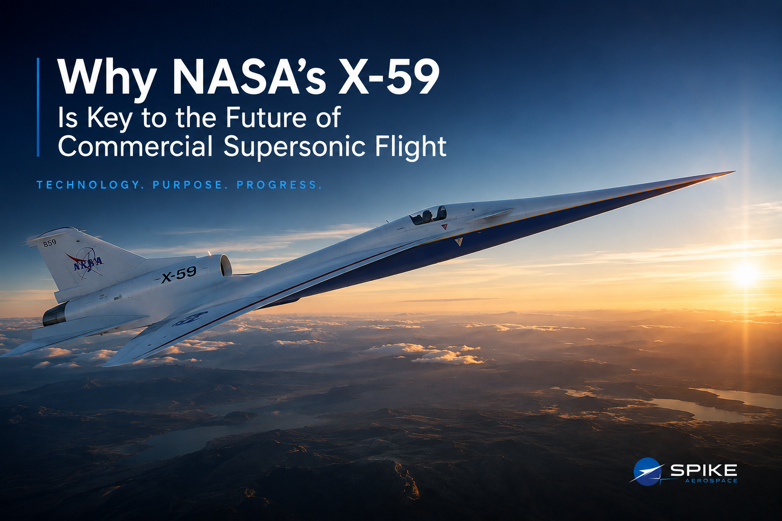 Why NASA's X-59 Is Key to the Future of Commercial Supersonic Flight ...